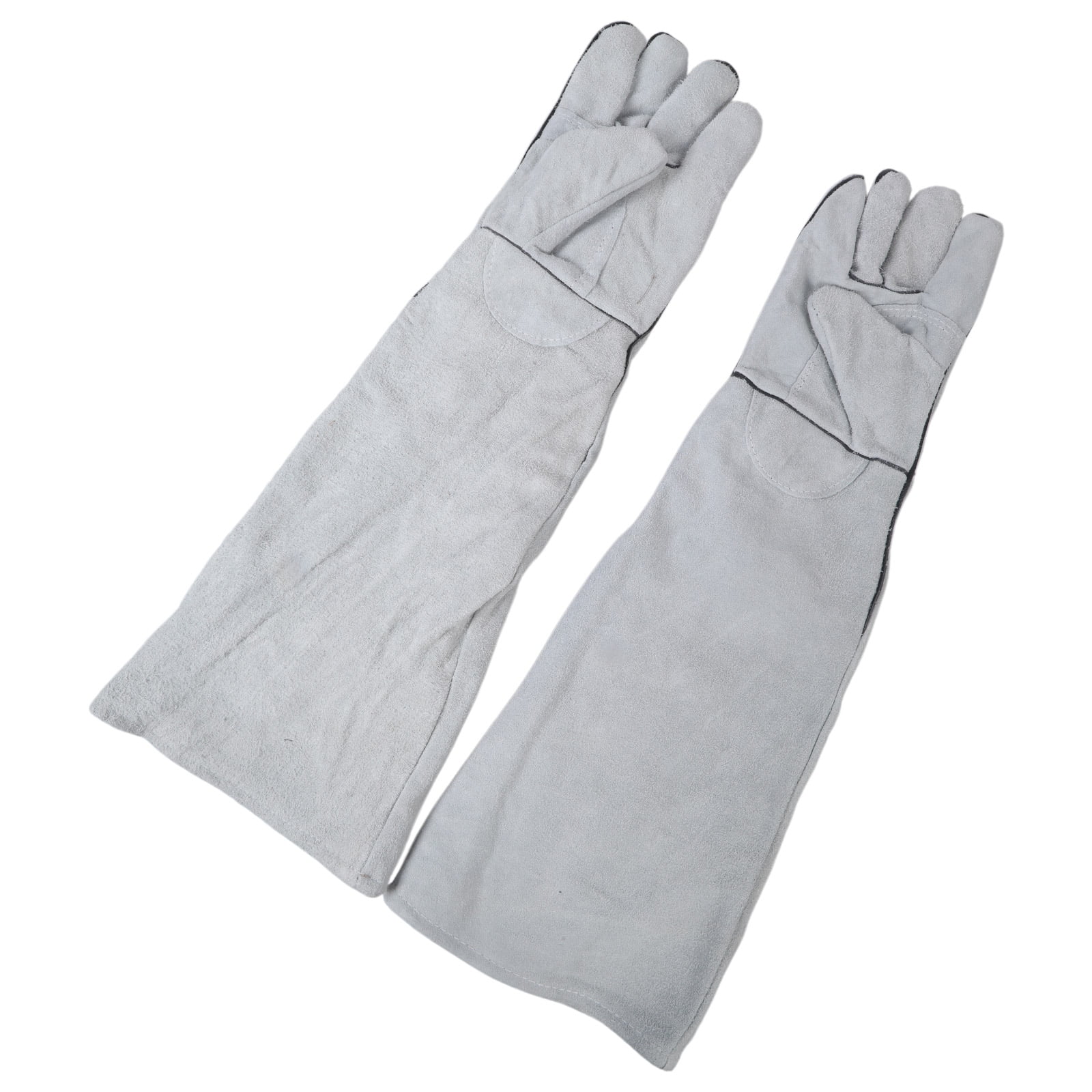 Puncture Proof Leather Gloves for Rose Pruning Gardening Falconry Bites ...