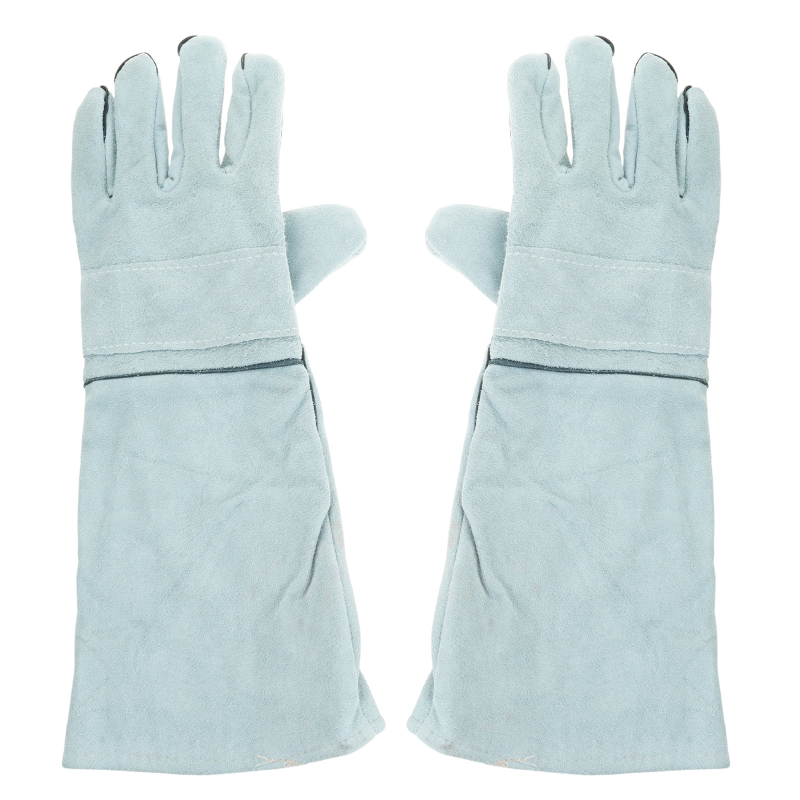 Puncture Proof Leather Gloves for Rose Pruning Gardening Falconry Bites ...
