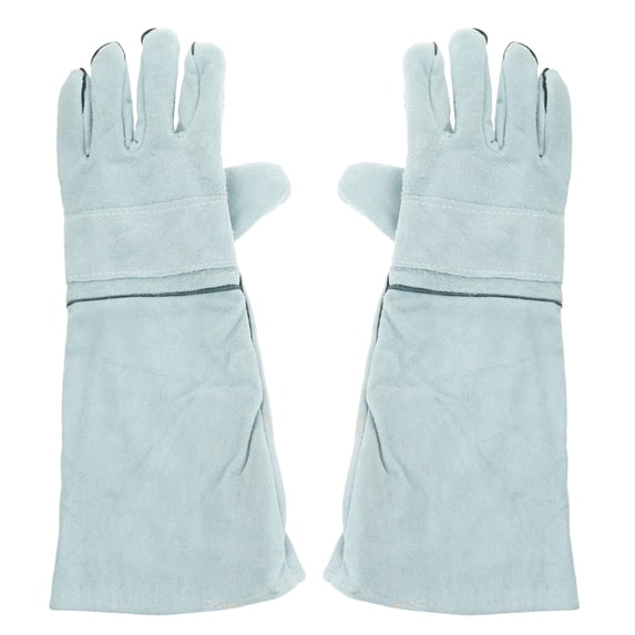 Puncture Proof Leather Gloves for Rose Pruning Gardening Falconry Bites ...