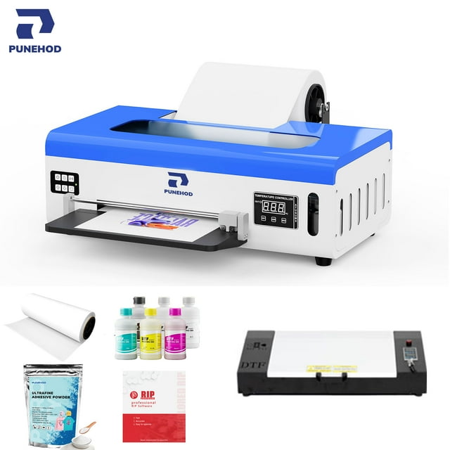 Punehod A4 DTF Printer L800 Direct to Film Printing Kit with Oven - Walmart.com