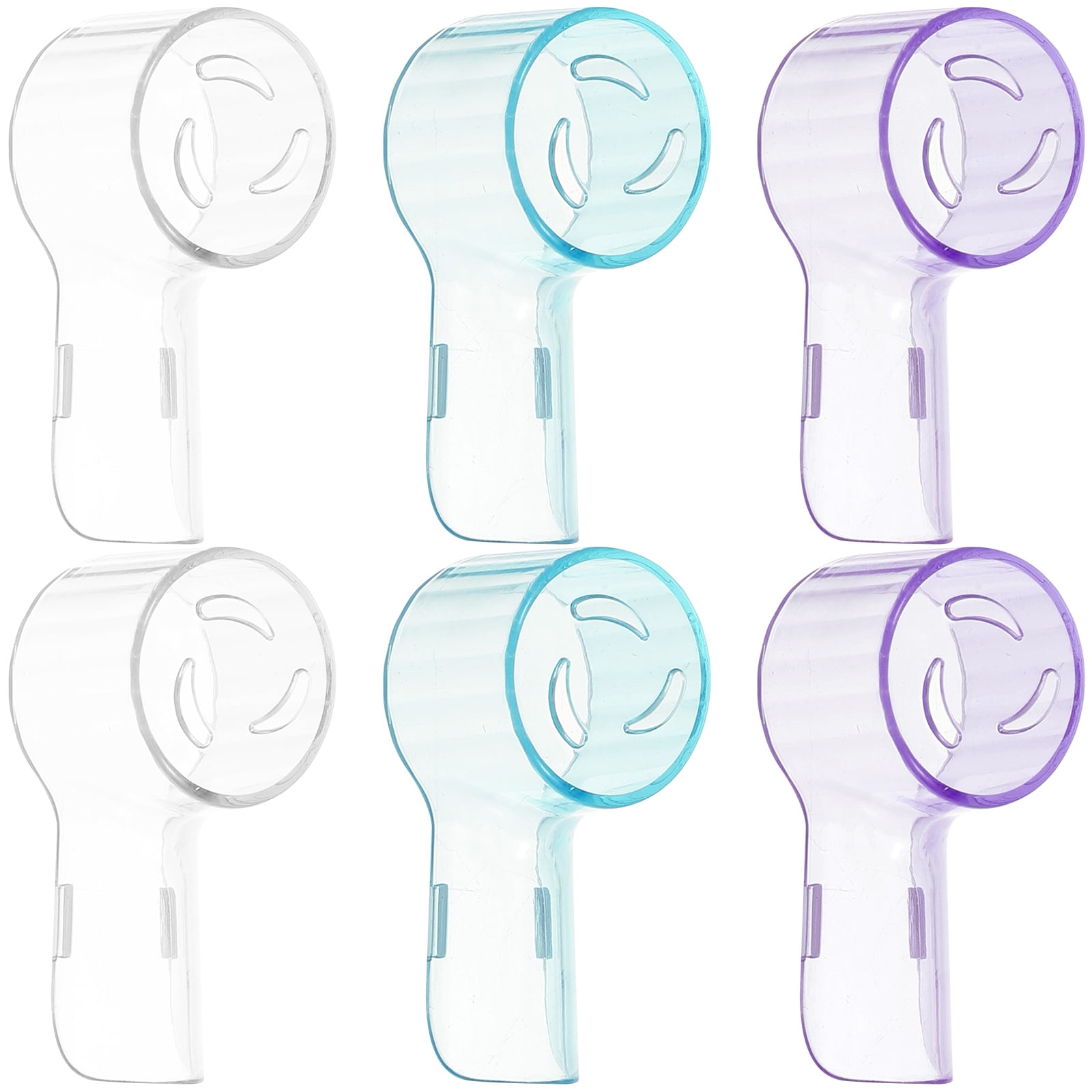Pungan 6pcs Plastic Toothbrush Head Covers for Io Series Ultimate ...
