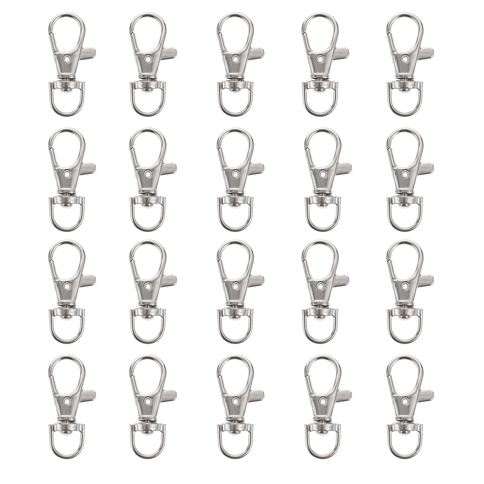 Pungan Bird Metal Swivel Clasps Bird Cage Lock - 20pcs,1.38"X0.59"X0.2 ...