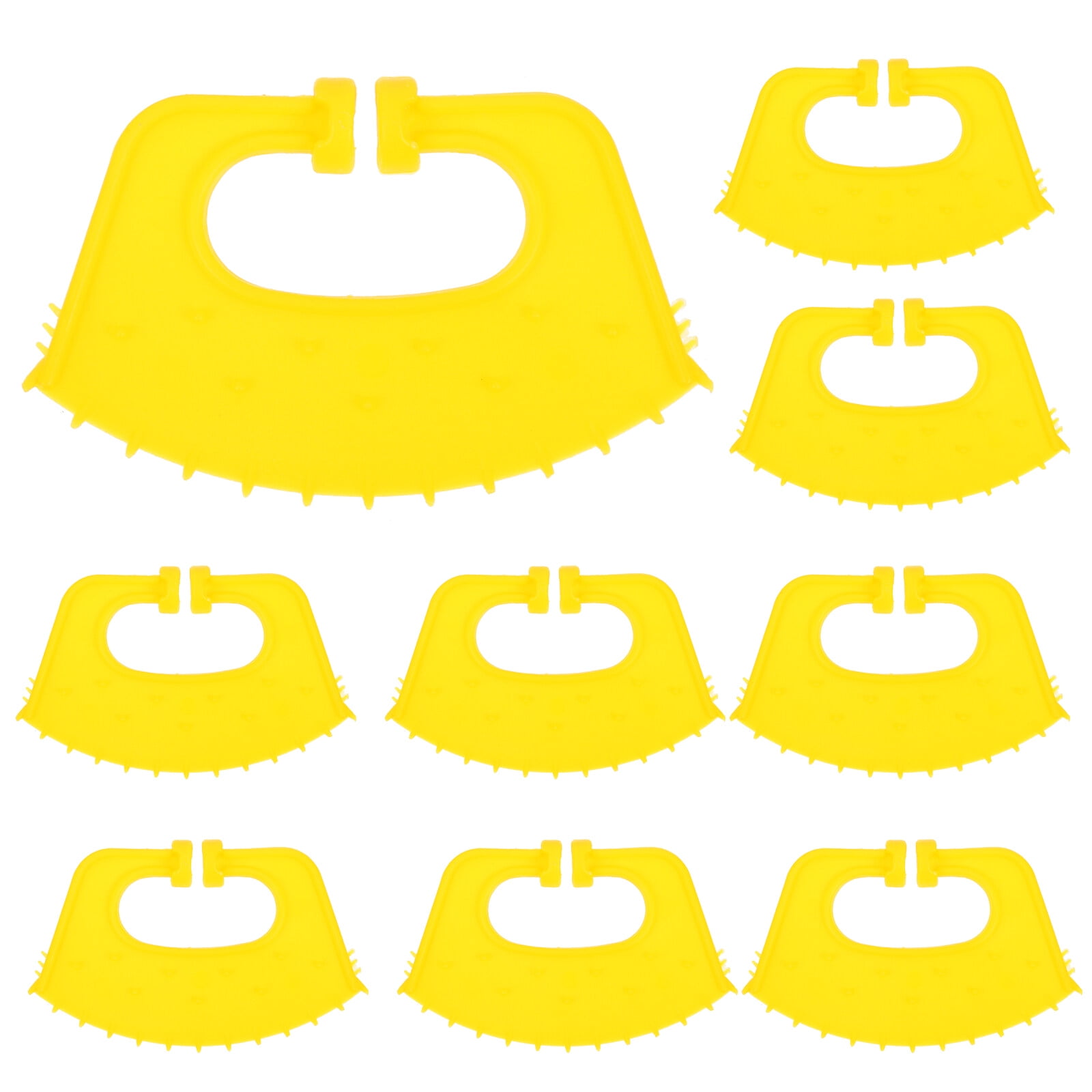 Pungan Calf Weaner 10Pcs Plastic Calf Weaning Tool for Livestock Farm ...