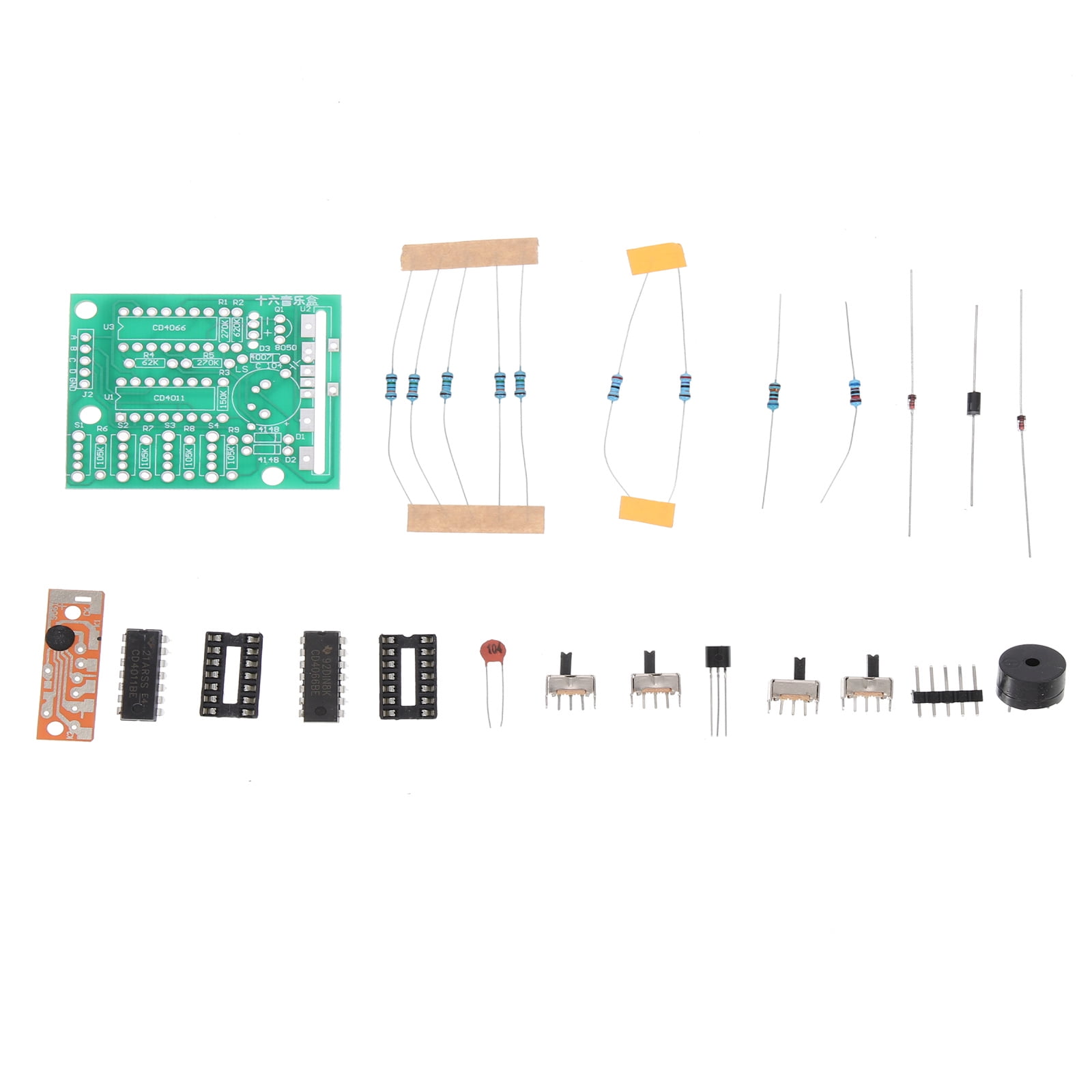 WRISTBIQUE Circuit Boards for Practice Assorted Color 1 Set 1.89X1.65X0 ...