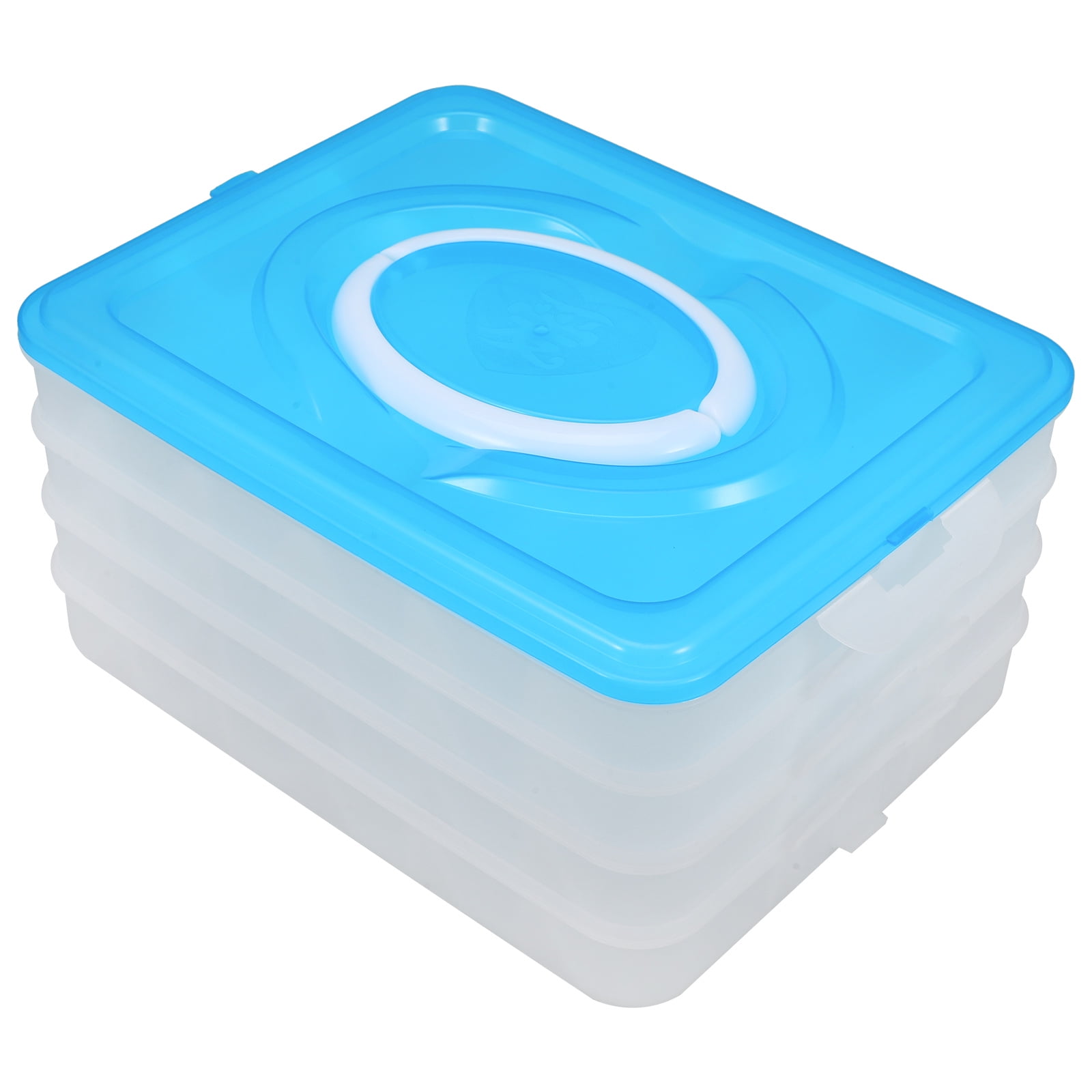 Pungan Dumpling Box Frozen Dumpling Box Fresh Keeping,10.63"X8.27"X5.51 ...