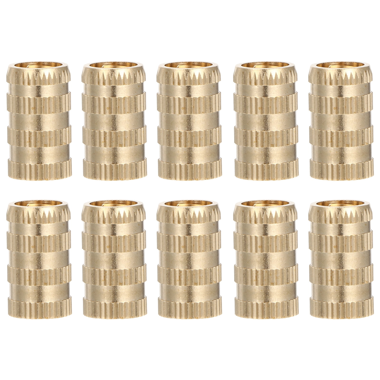 Pungan Female Thread Nut Brass Threaded Inserts for 3D Printing and ...