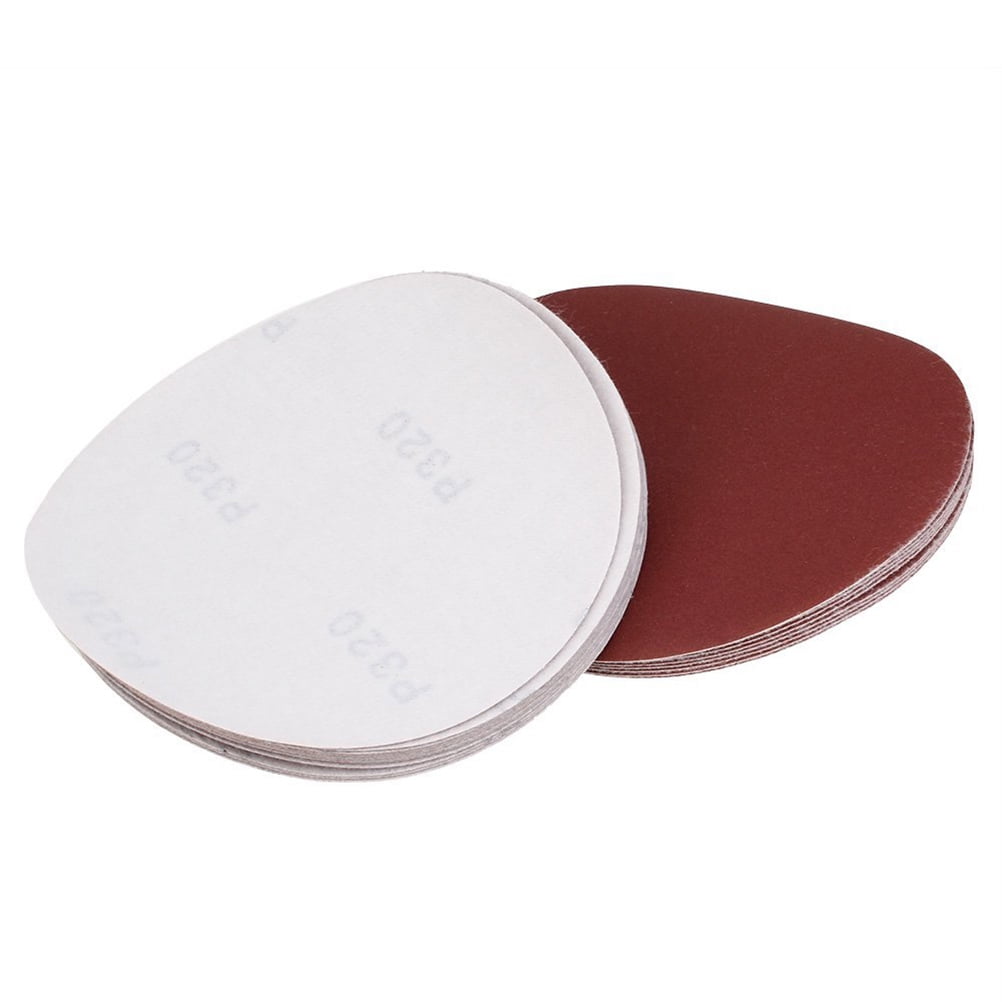 Pungan Sanding discs 20pcs 6" Hook Loop Sanding Discs 320 Grit (Brick ...