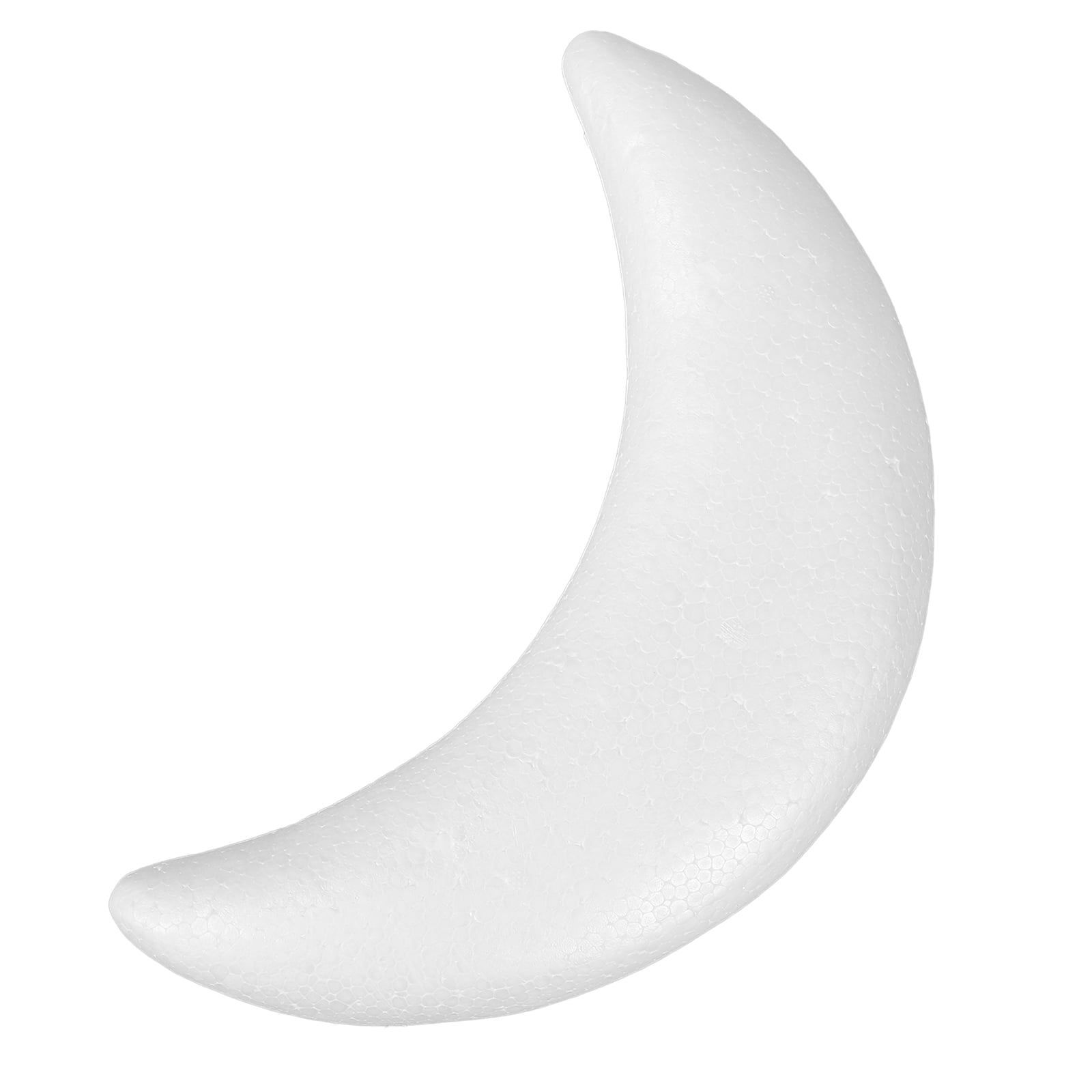 Pungan White Craft Foam Moon Shape Polystyrene Balls Moon Model For ...