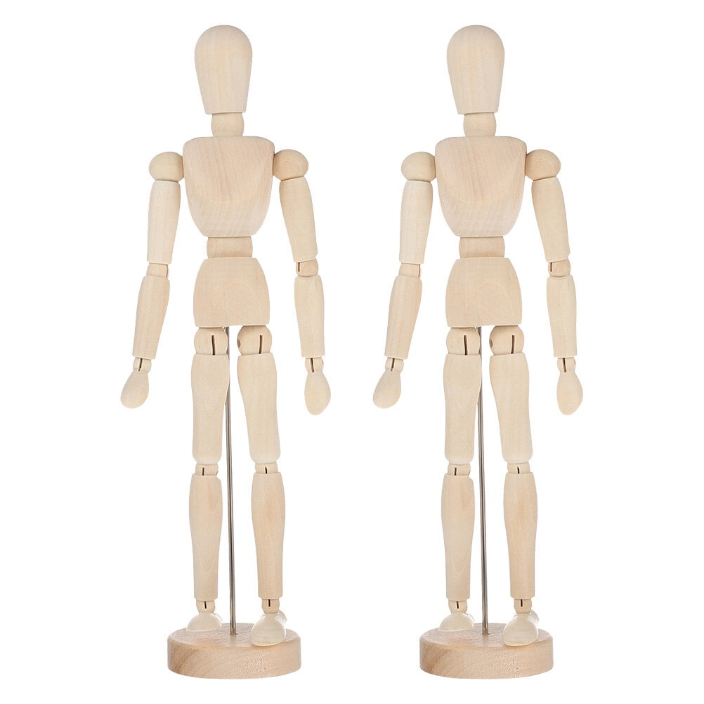 Pungan Wooden Adornment Wooden Artist Figure Jointed Puppet Mannequin ...