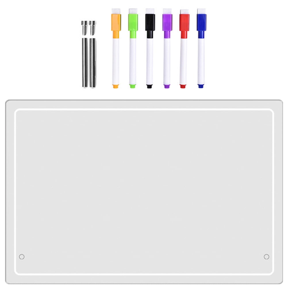 WRISTBIQUE Memo Writing Board Office Use Transparent Acrylic 1 Set ...