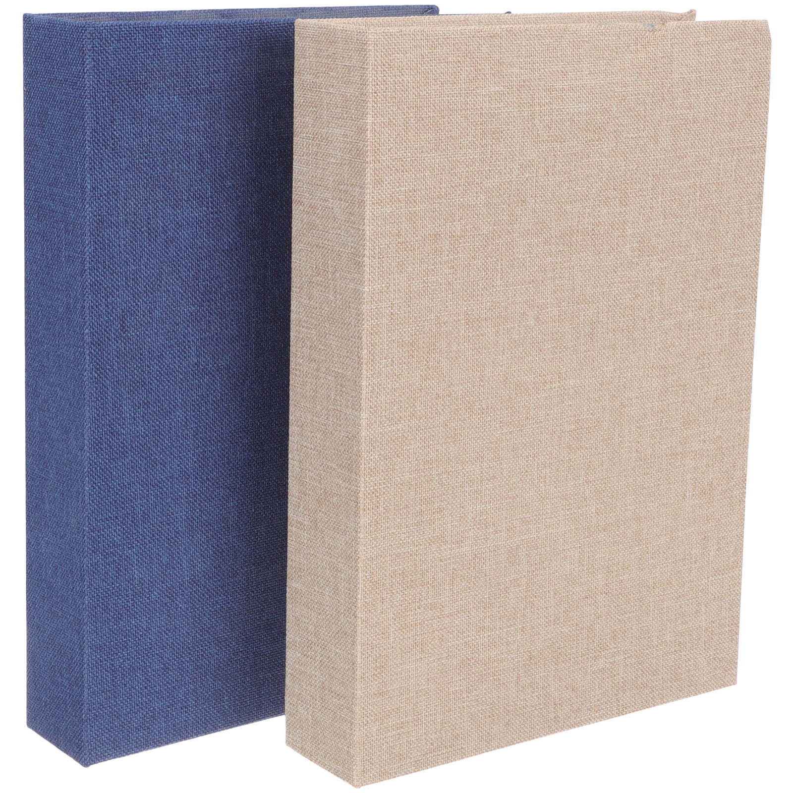 WRISTBIQUE Faux Book Boxes Color 2Pcs 9.82x6.88x1.77in - Walmart.com