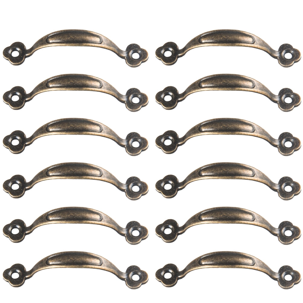 Pungan cabinets pull 12pcs Vintage Cabinet Handle Metal Kitchen Cabinet ...