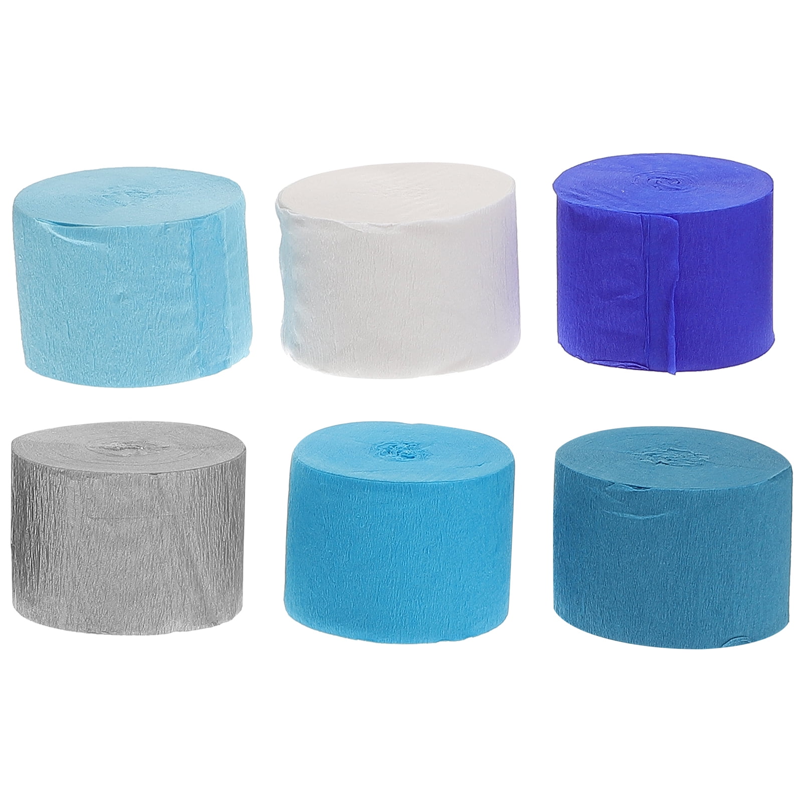 Pungan crepe paper Blue Party Crepe Paper Rolls for Wedding, Bridal ...