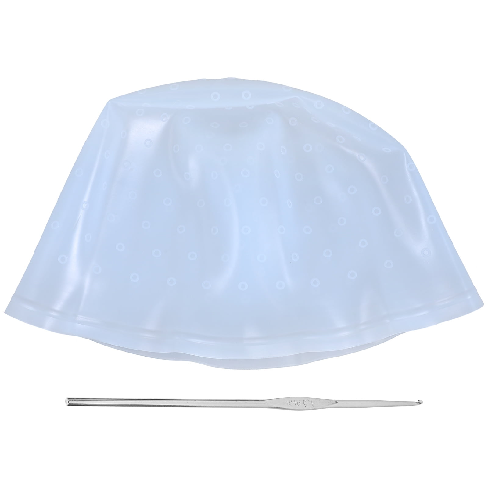 Pungan dye cap Multicolor Hair Dyeing Cap - Reusable Silicone,12.2"X7 ...