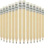 Uxcell Round Pencils, 48 Pack HB Graphite Pencils with Eraser Wood ...