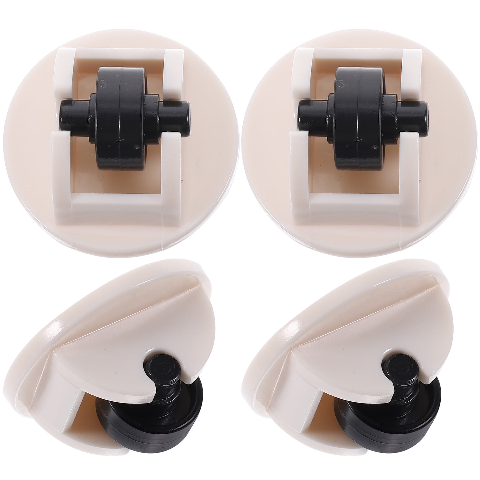 Pungan mini wheels 4Pcs Adhesive Caster Wheels for Furniture and ...