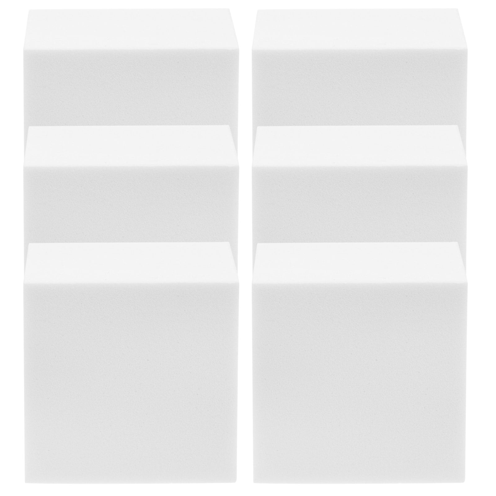 WRISTBIQUE DIY Decoration Cubes Foam Cube Grey 6Pcs for Holiday Crafts ...