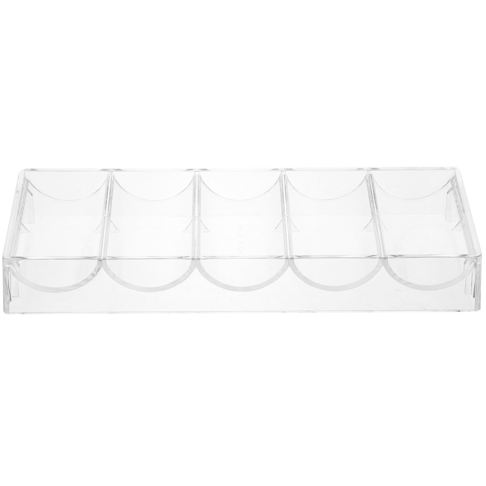 Pungan poker chip holder Multi-grid Poker Chip Container Transparent ...