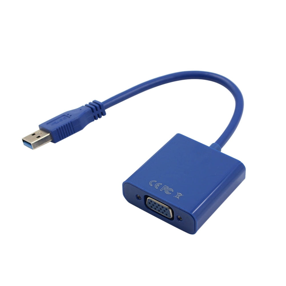 Pungan usb to vga adapter USB 3.0 TO VGA Adapter Cable External Video ...