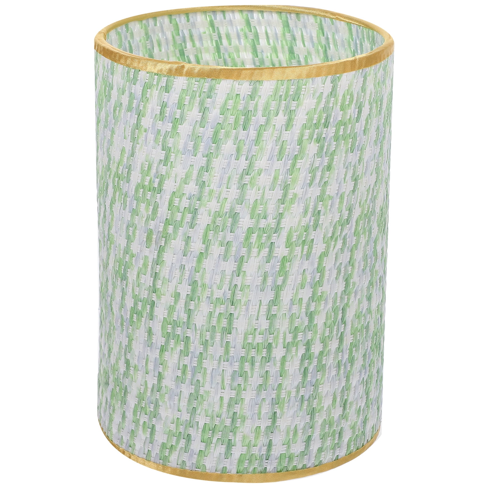 Pungan woven lamp shade Drum Lamp Shade Cloth Cover for Table and Floor ...