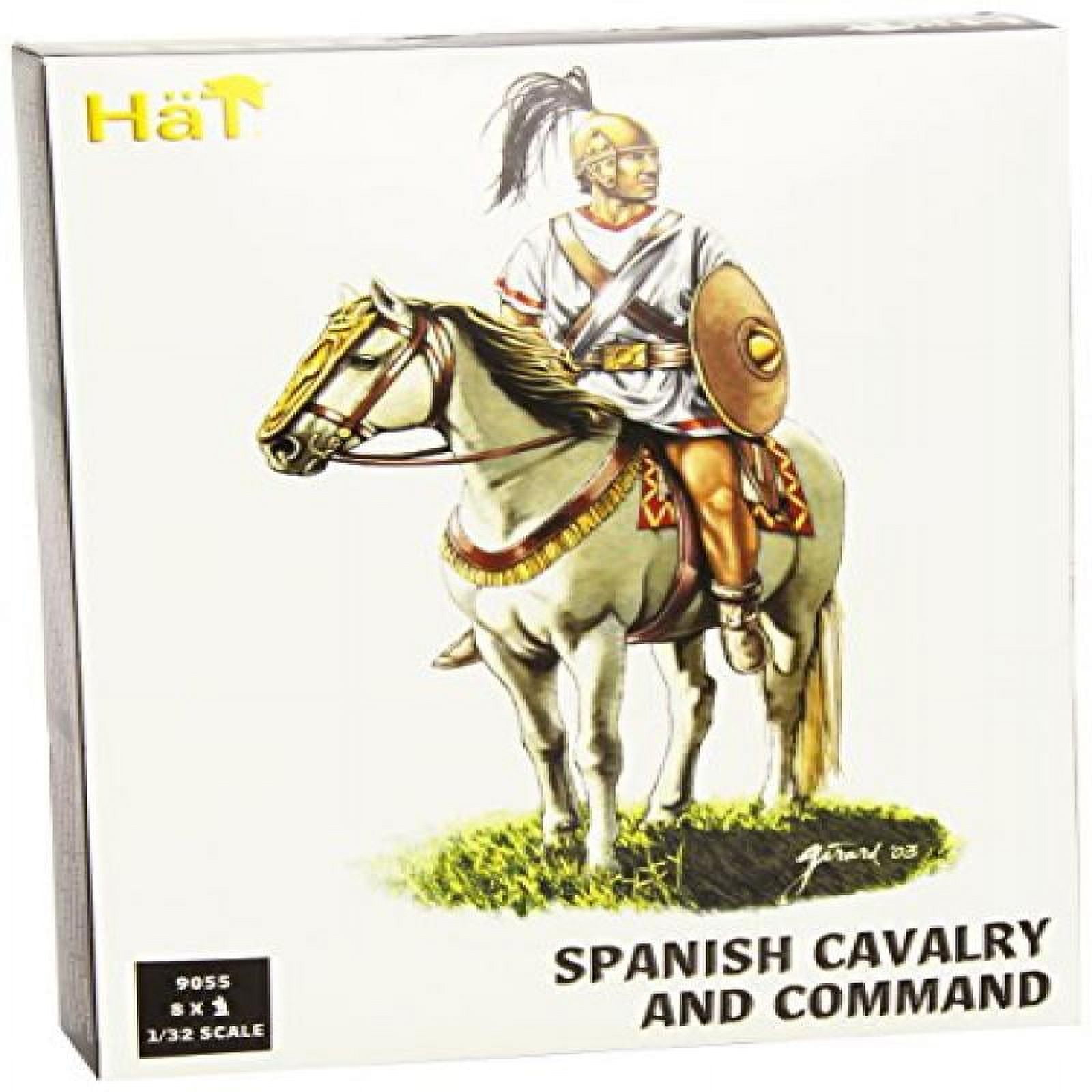 Punic Wars Spanish Cavalry & Command (8 Mounted) 1/32 Hat - Walmart.com
