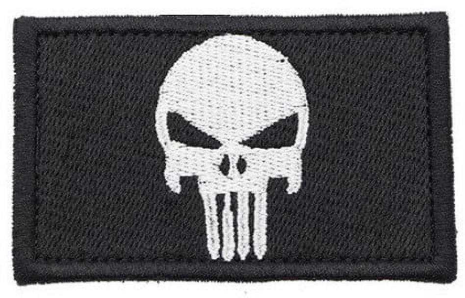 Punisher Hook & Loop Morale Patch - Walmart.com