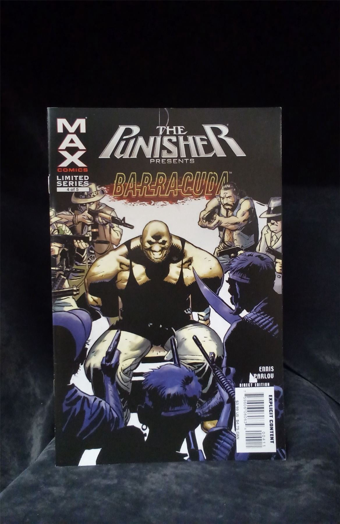 Pre-Owned Punisher Presents: Barracuda #4 2007 Marvel Comics Comic Book ...