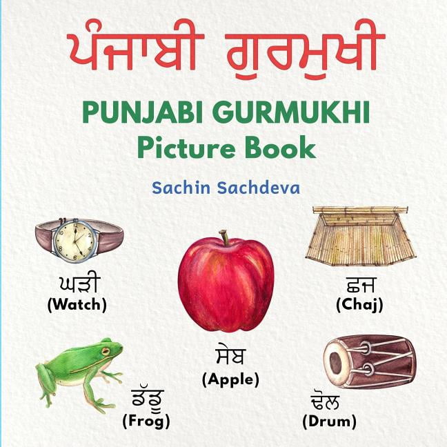Punjabi Gurmukhi Picture Book: Your First Book for Punjabi Learning ...
