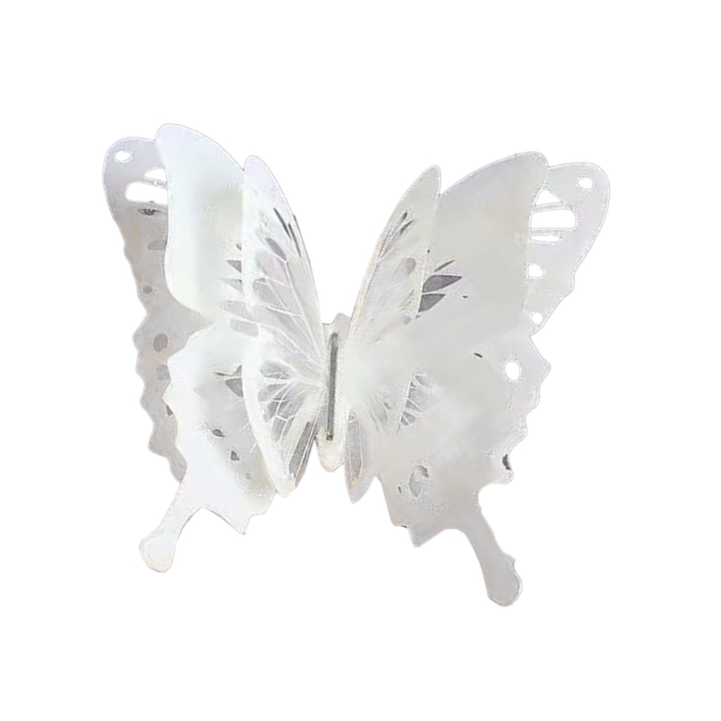 Punk Butterfly-shape Adjustable Open Ring for Women Hip Hop Exaggerate ...