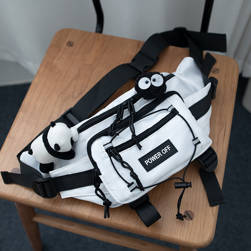 Punk Hip Hop Tactical Techwear Chest Bag Unisex Motorcycle Sport ...