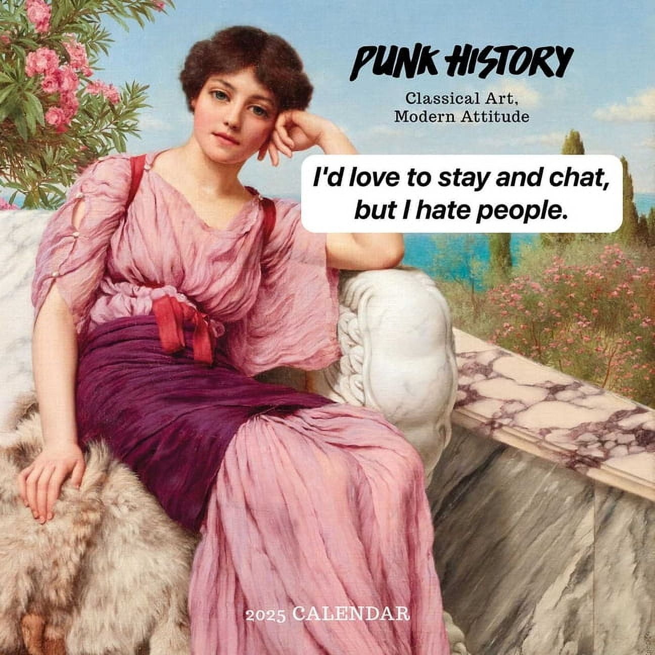 Punk History 2025 Wall Calendar: Classical Art, Modern Attitude ...