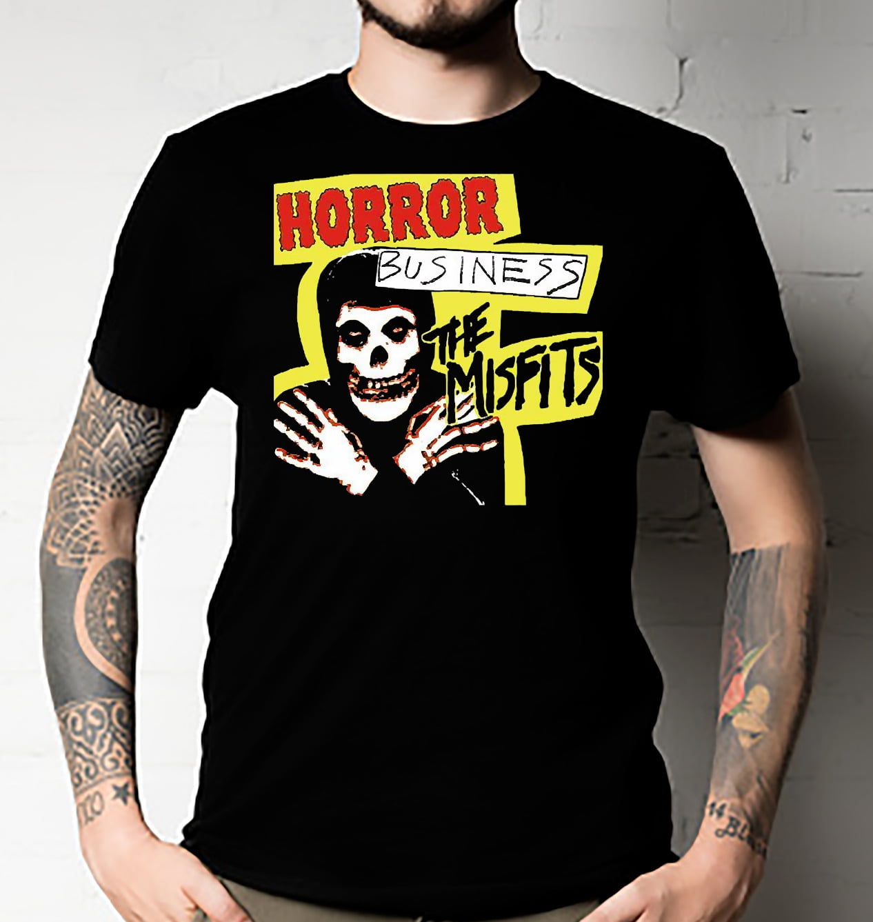 Punk Horror Vibe Shirt, Retro Scarewave Graphic Tee - Walmart.com