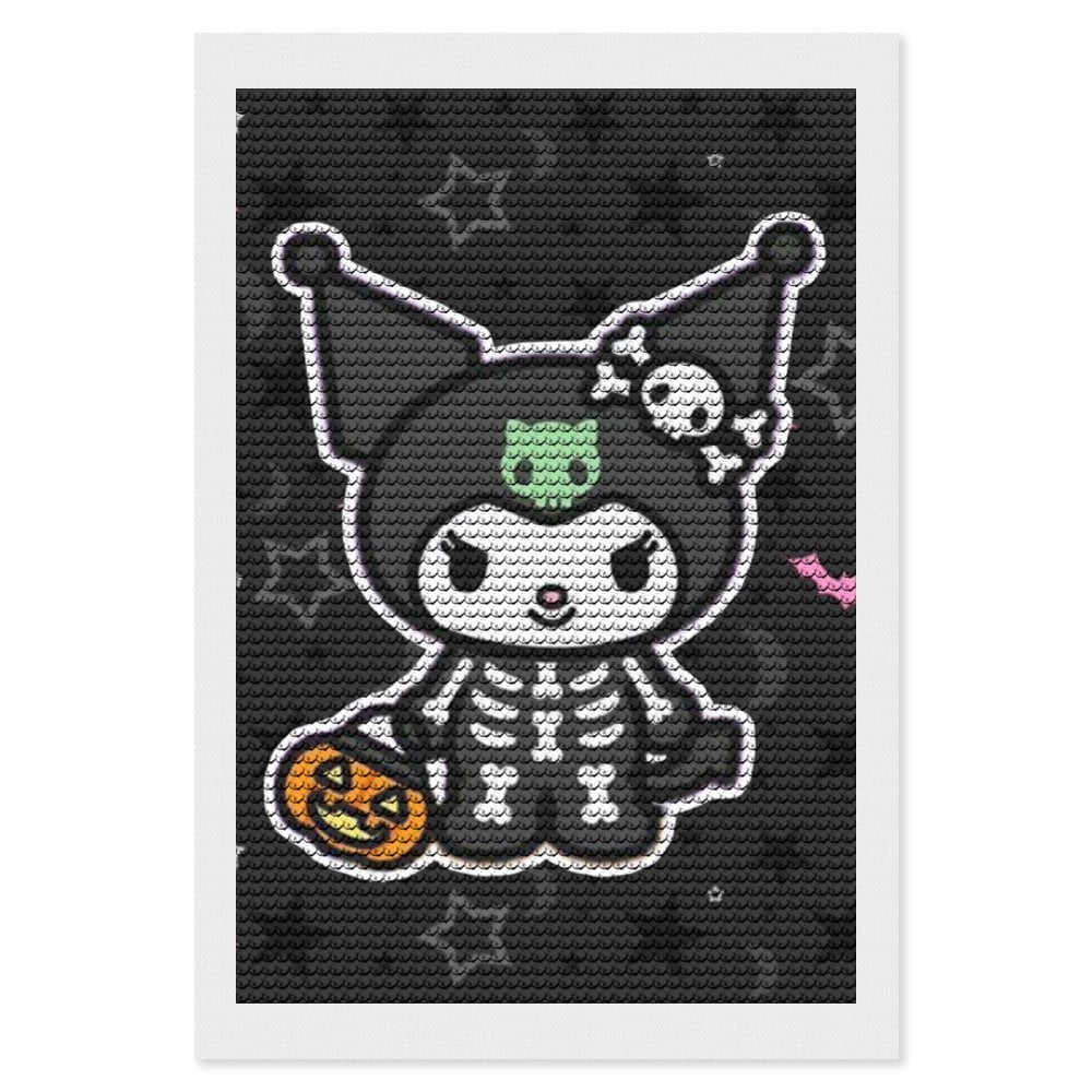 Punk Kuromi Diamond Art Kits for Adults - 5D Diamond Art Kits for ...