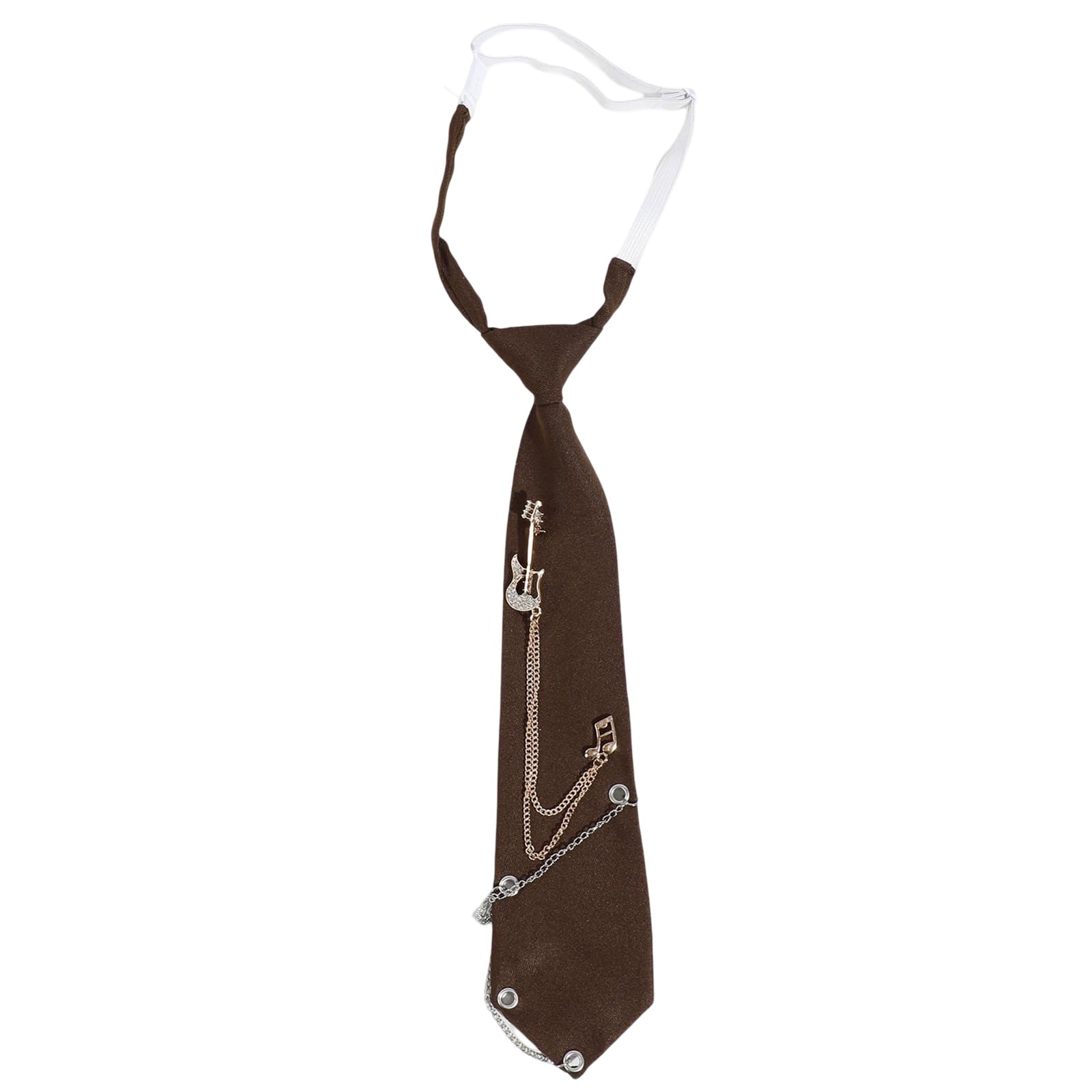 Punk Metal Guitar Chain Tie for Music Lovers and Fashion Enthusiasts ...