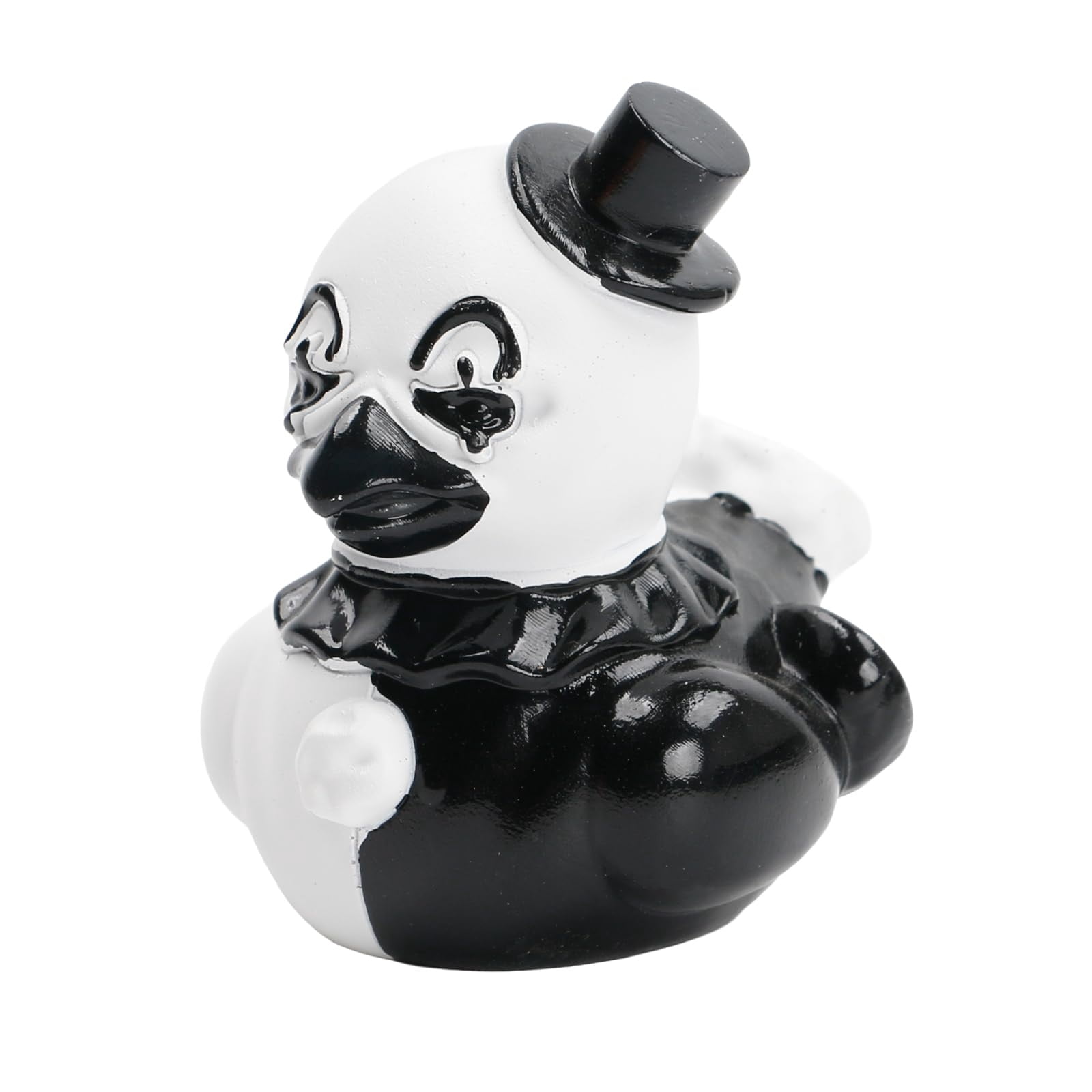 Punk Resin Broken Soul Clown Duck Statue Cartoon Duck Decorative ...