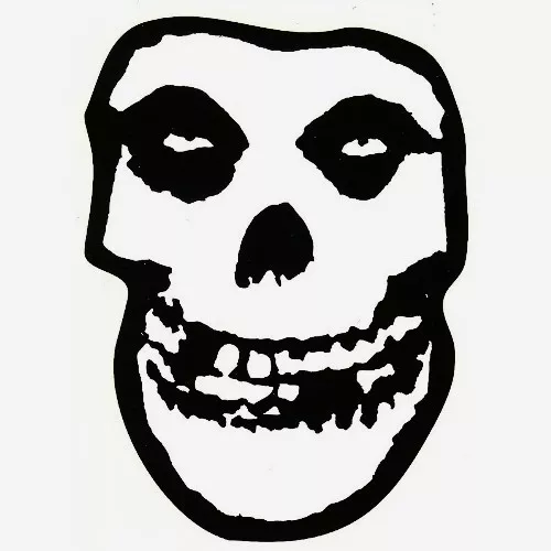 Punk Rock Band Skull Style Sticker Baseball Sticker, Football Sticker ...