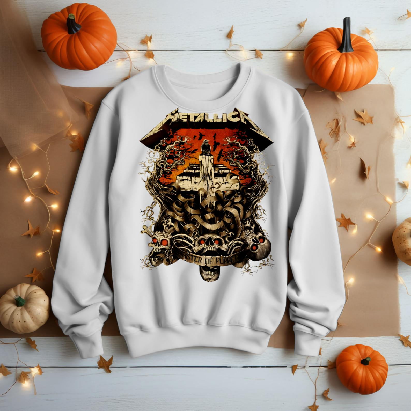 Punk Rock Master of Puppets T-shirts Men's Sizes - Walmart.com