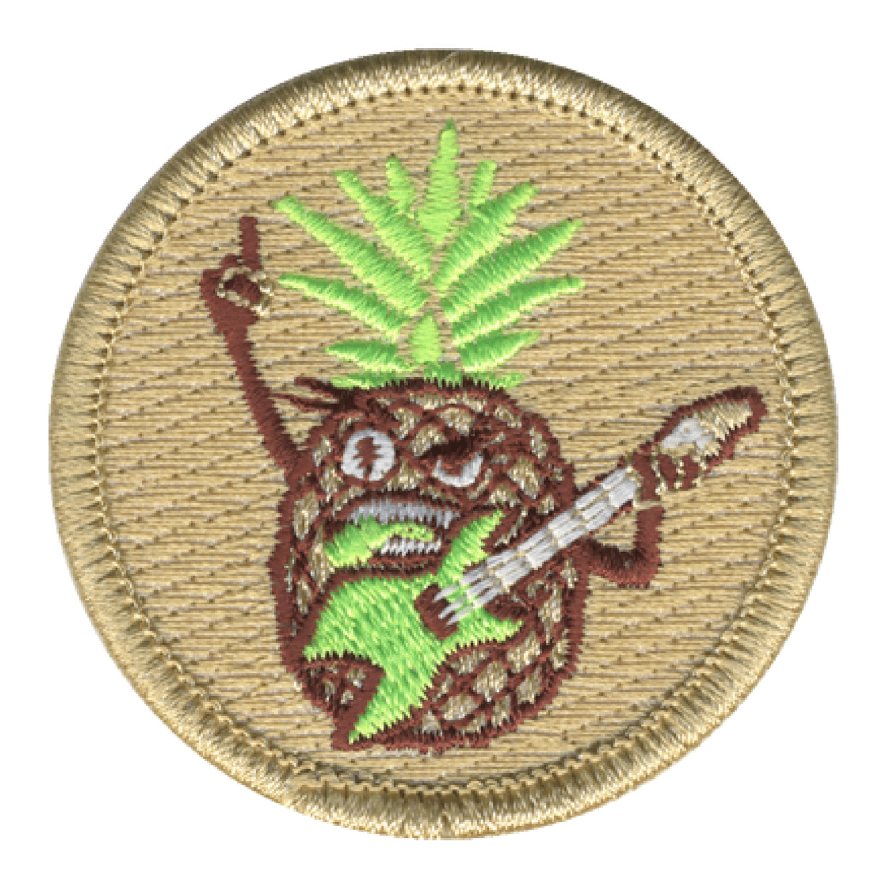 Punk Rock Pineapple Patrol Patch (Sew-on) - ClassB - Walmart.com