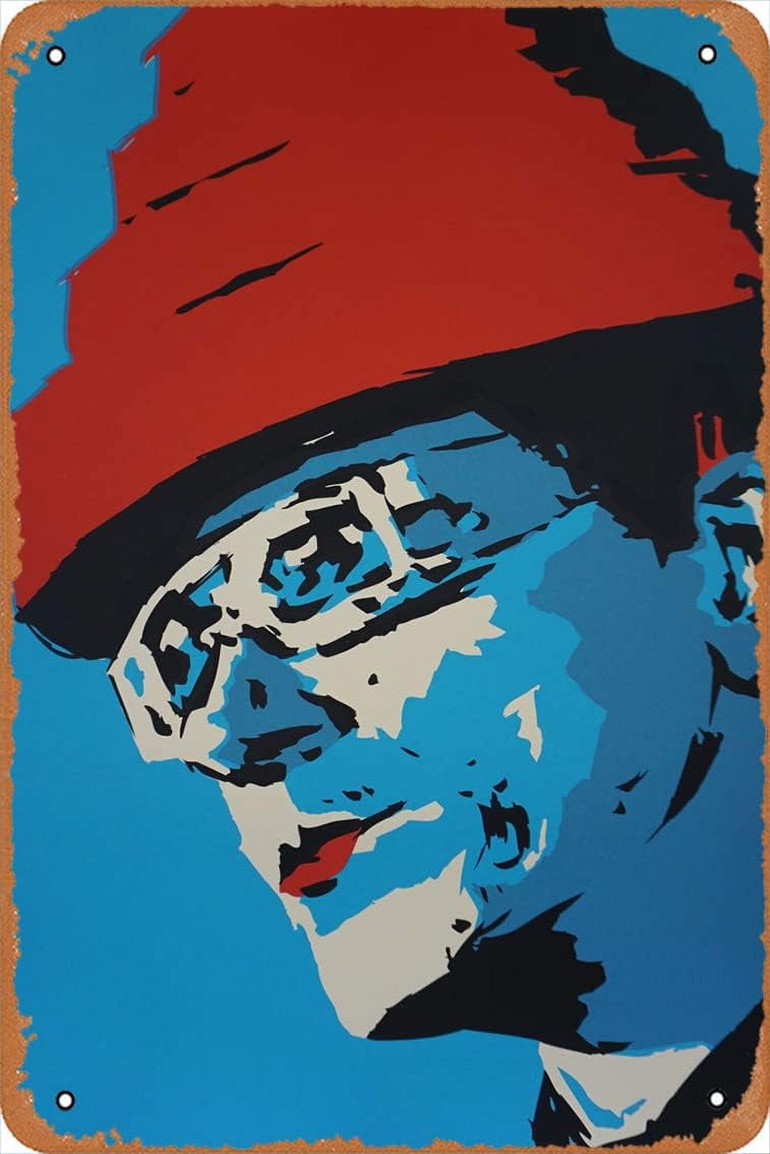 Punk Rock Retro Metal Tin Signs-Metal Tin Exquisite Wall Art Decor ...