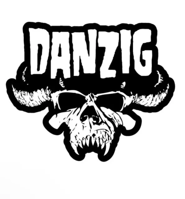 Punk Rock Skull Band Inspired Logo Sticker Baseball Sticker, Football ...