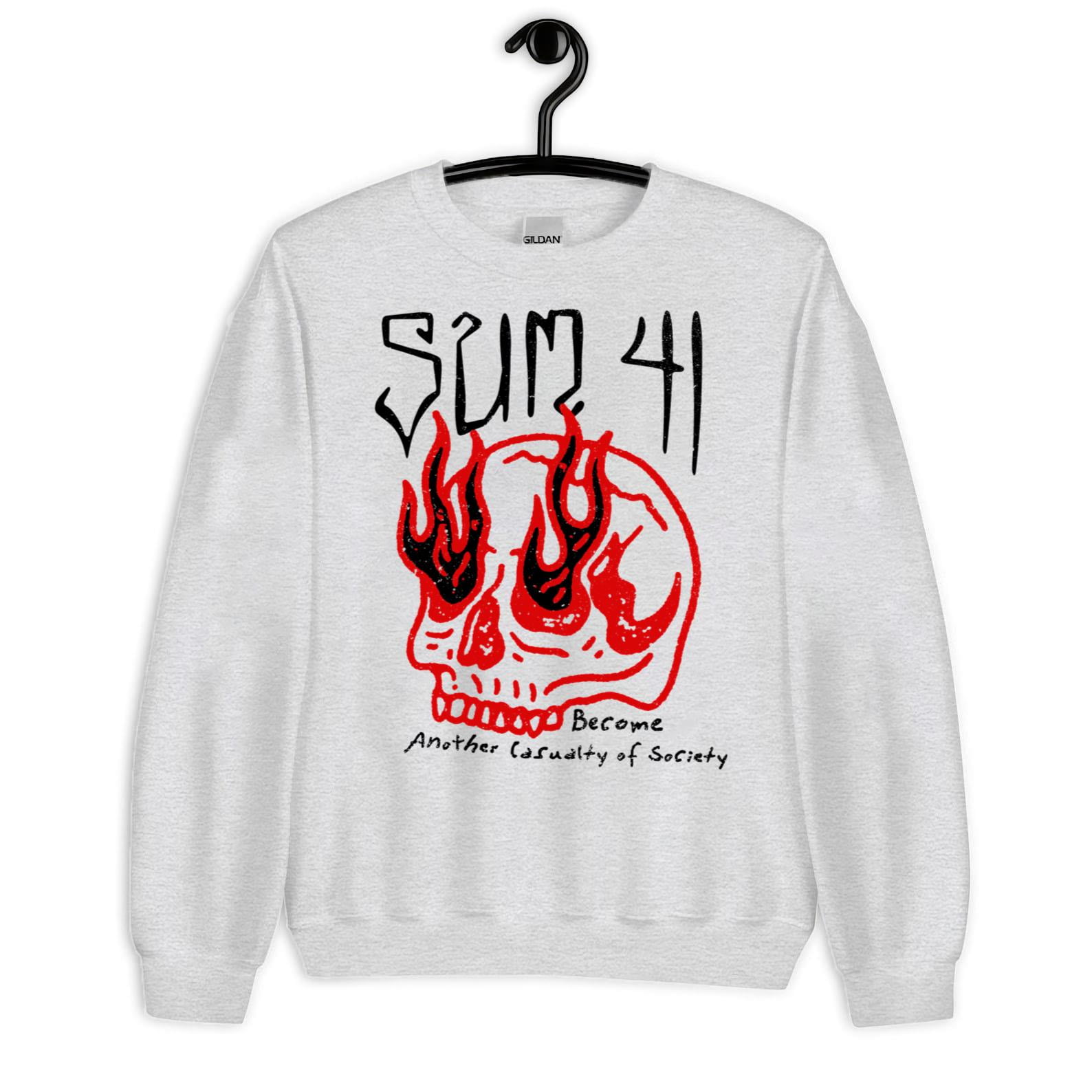 Punk Rock Skull Sketch Tour Shirt, alternative music fan tee, rock ...