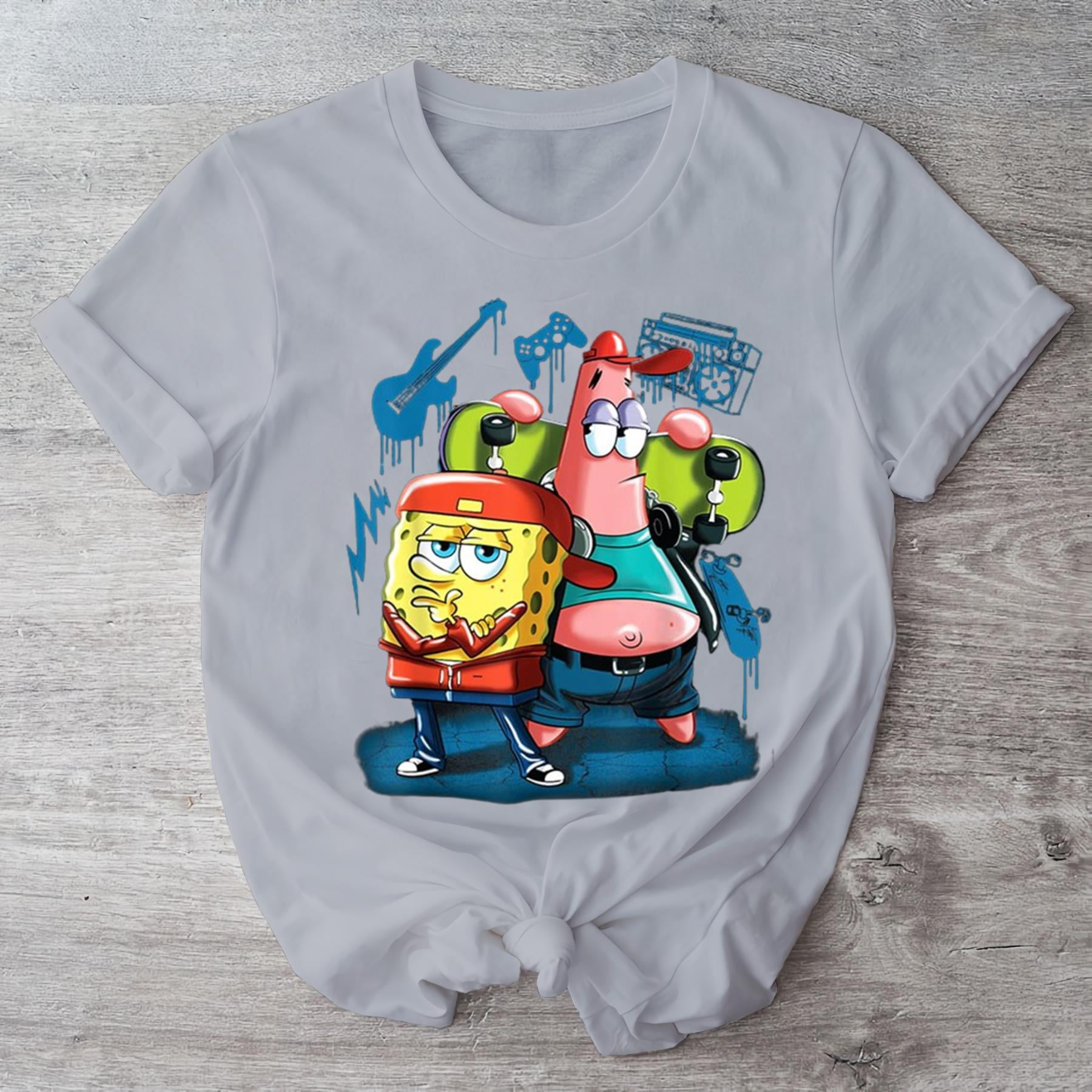 Gender Neutral SpongeBob Squarepants quality Graphic T