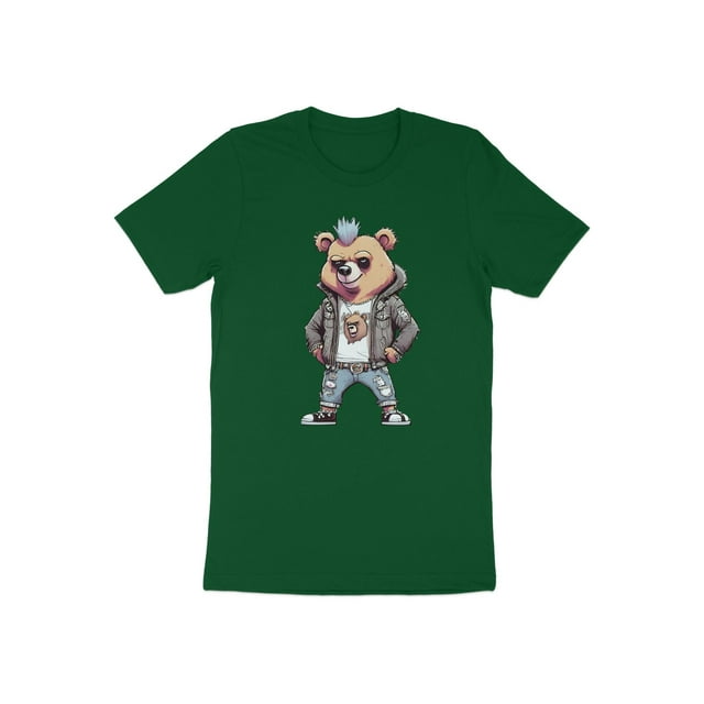 Punk Rocker Rapper Popster Punker Teddy Bear Rap Hip Hop T-Shirt Punk ...