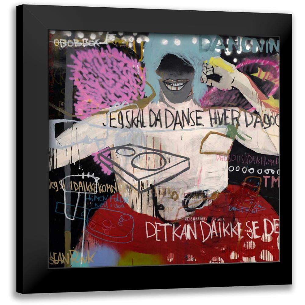 Punk, Sean 15x15 Black Modern Framed Museum Art Print Titled - DJ ...