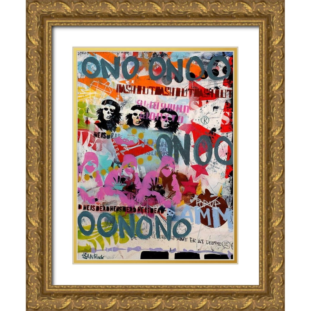 Punk, Sean 19x24 Gold Ornate Wood Framed with Double Matting Museum Art ...