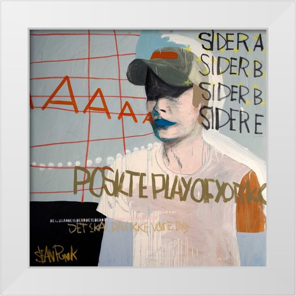 Punk, Sean 20x20 White Modern Wood Framed Museum Art Print Titled ...
