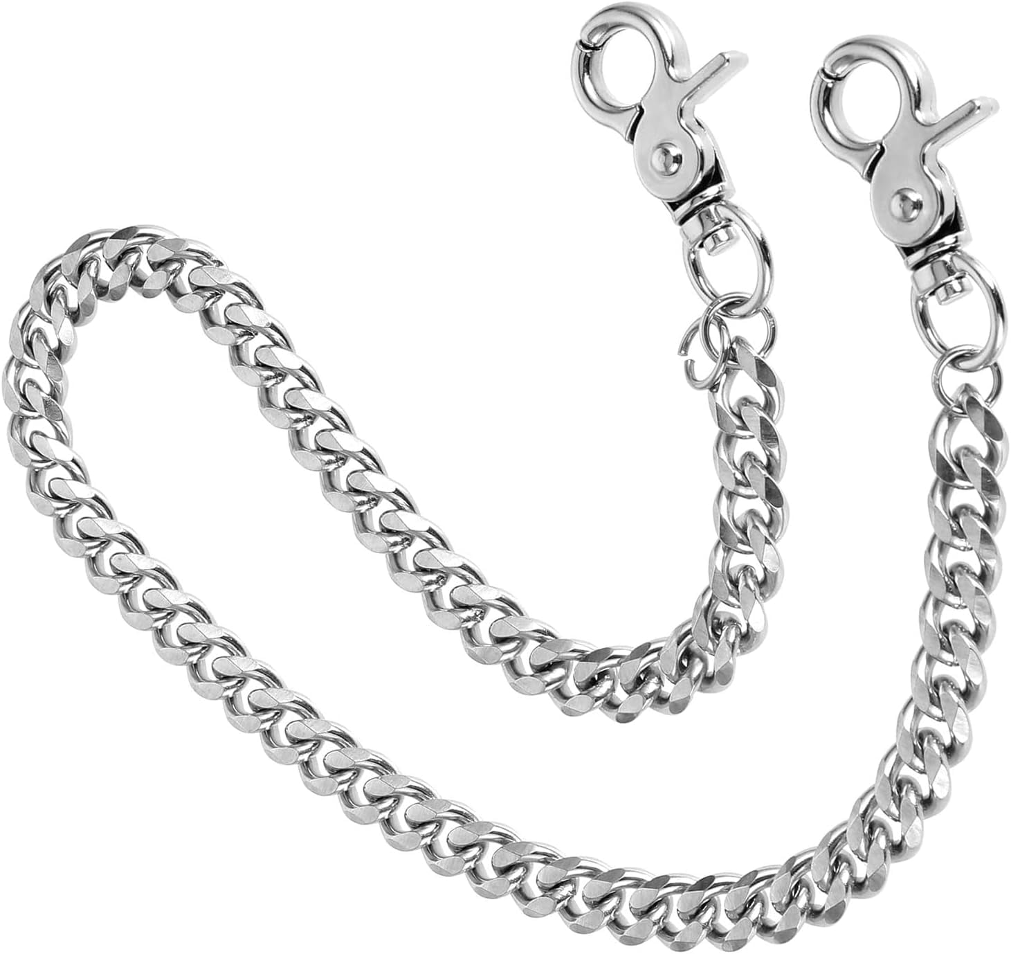 Punk Wallet Chain Heavy Duty Pocket Keychain Hip Hop Jeans Chain ...