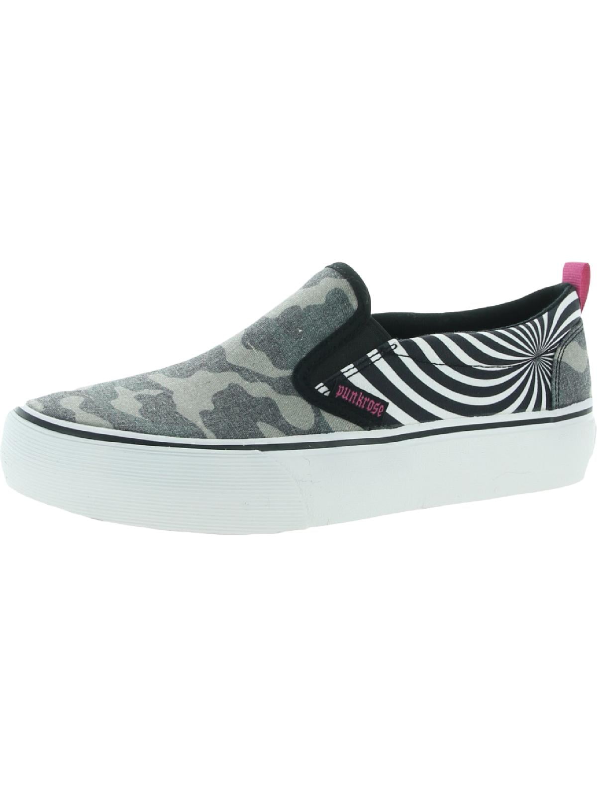 Punkrose Womens Volt'd-Anything Goes Laceless Slip On Loafers - Walmart.com