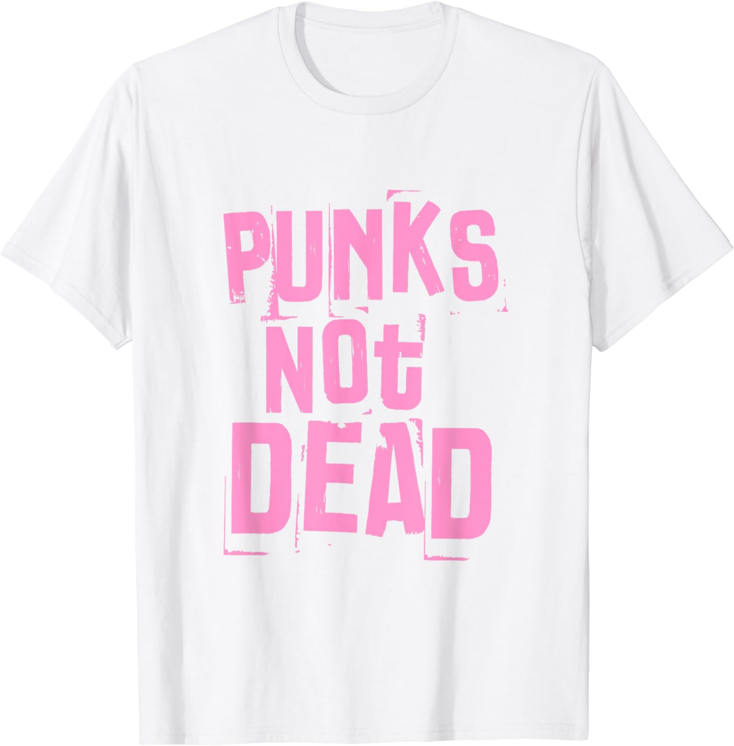 Punks Not Dead Punk Rock Fan Vintage Grunge T-Shirt - Walmart.com