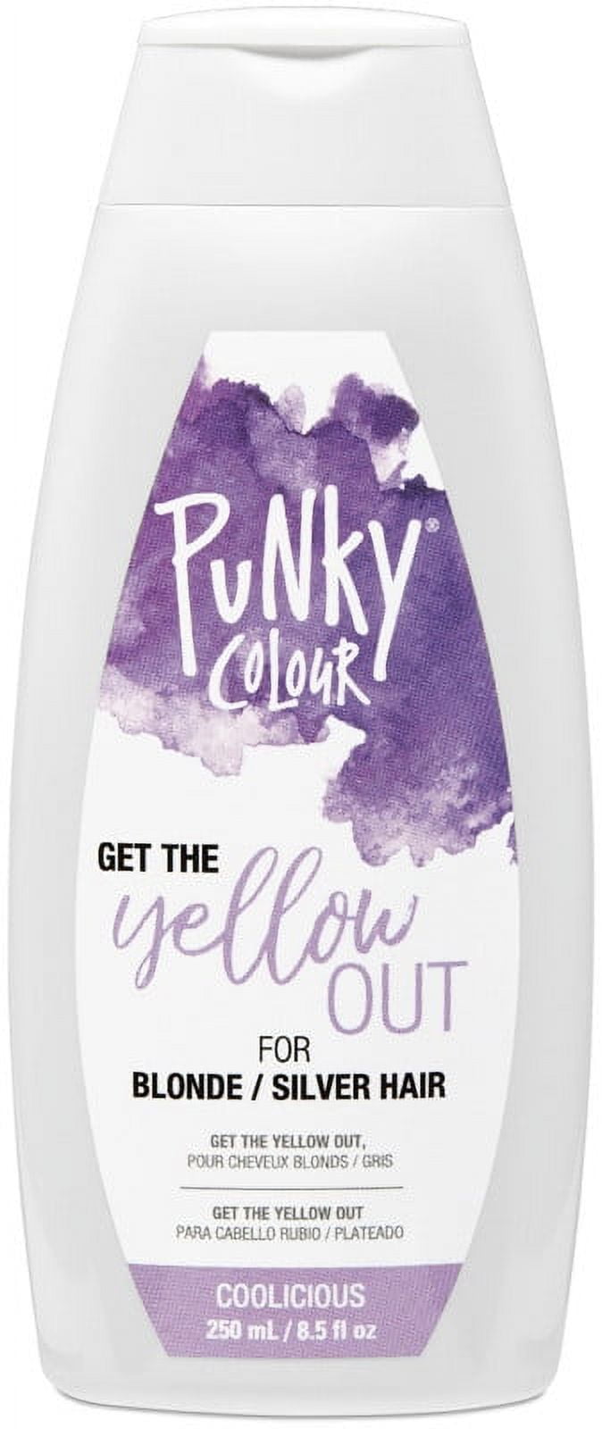 Punky Colour Get The Yellow Out Blonde/Silver Hair Coolicious - 8.5 oz ...